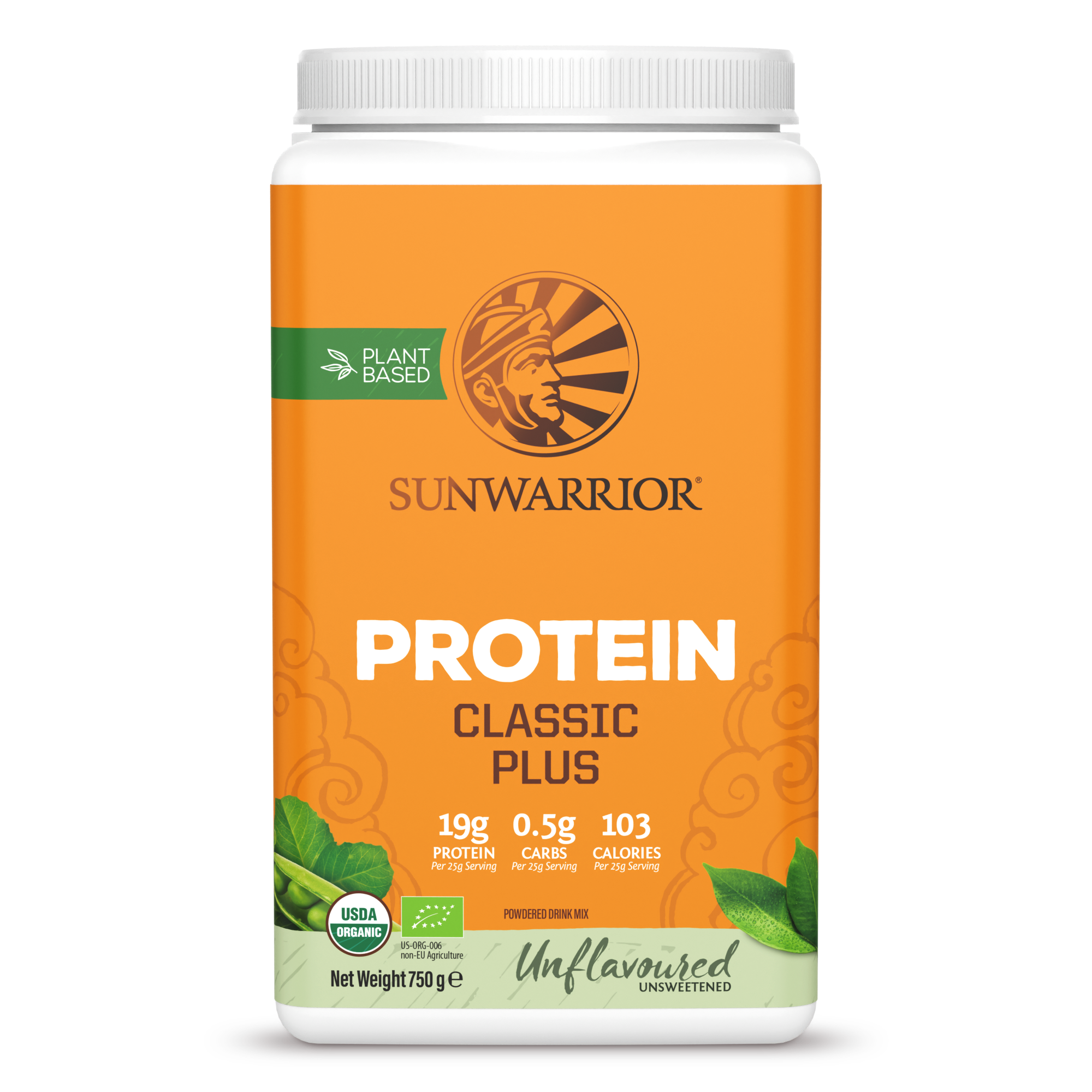 Classic Plus Protein Unflavored 30 Servings (750g) – Sunwarrior